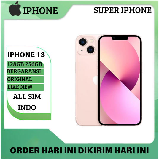 Jual iP 13 128GB 256GB 512GB Second BEKAS ORIGINAL 100% Seken | Shopee Indonesia