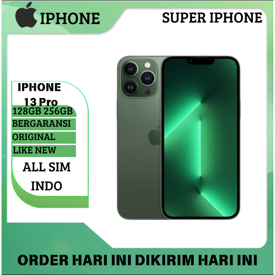 Jual iP 13 PRO Second BEKAS ORIGINAL LIKE NEW BERGARANSI | Shopee Indonesia