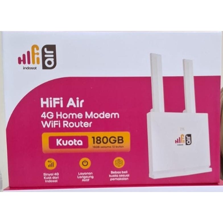 Jual Indosat HiFi Air Modem Router ZTE 4G+ | Shopee Indonesia