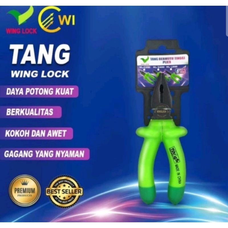 Jual Wing Lock Tang Listrik 6 inch Wing Lock Tang Kombinasi Tang Potong ...