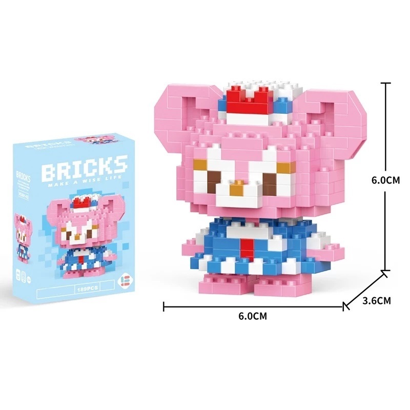 Jual Bricks Lego Model Karakter Shellie May dengan Petunjuk / Blok ...