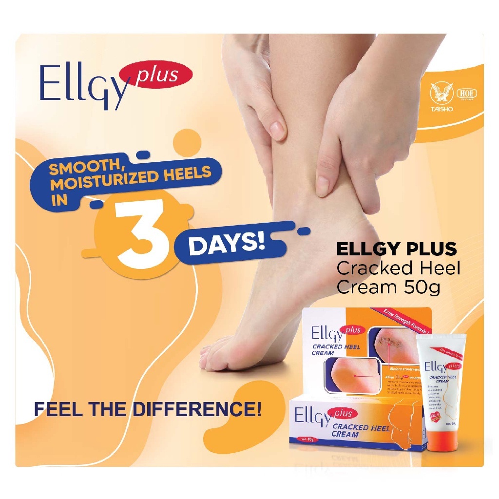 Jual Foot Cream Malaysia | Ellgy Plus Cracked Heel Cream 50g [EXP 2026 ...
