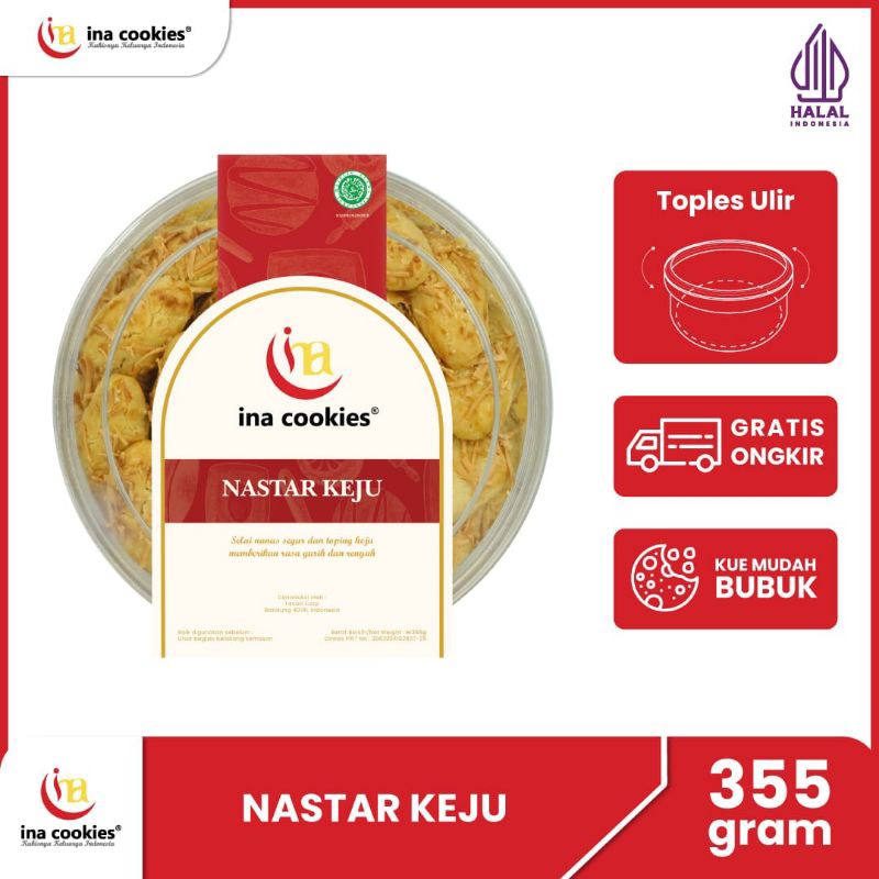 Jual INA COOKIES Nastar Keju | Shopee Indonesia
