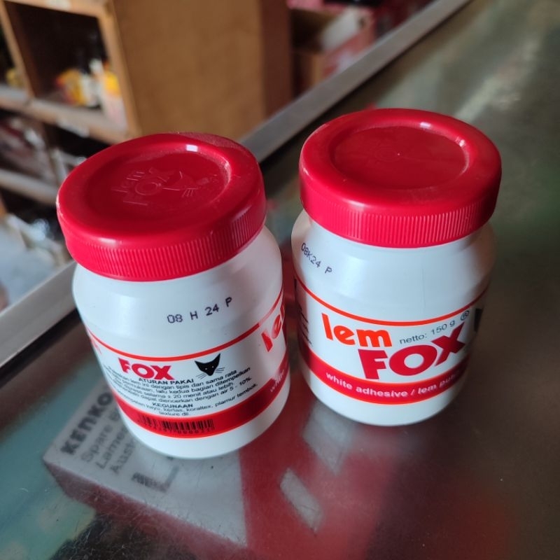 Jual Lem Fox Merah Botol Kecil - Lem Kayu Fox 150gr Botol | Shopee ...
