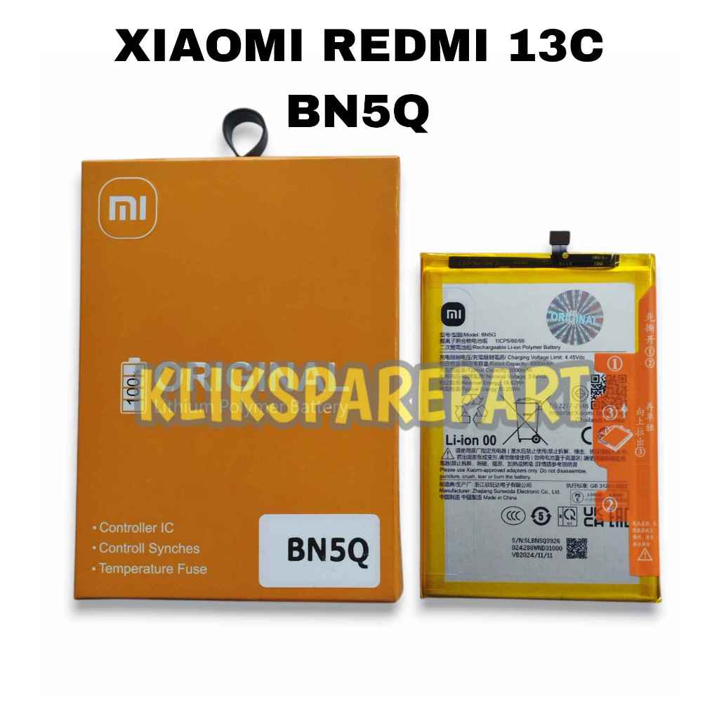Jual Xiaomi Redmi 13C Poco C65 BN5Q Battery Batre Baterai | Shopee ...