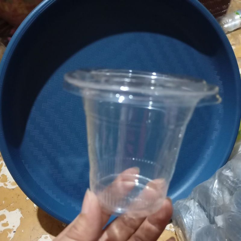 Jual Cup Minuman Kemasan Pop Ice/Jus/Teh /50bh | Shopee Indonesia