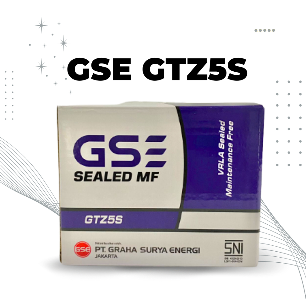 Jual Aki Motor Suzuki Spin Matic GTZ5S Accu Kering MF | Shopee Indonesia