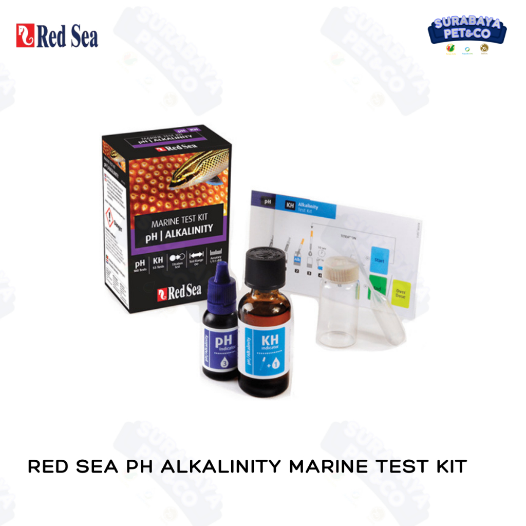 Jual Red Sea PH Alkalinity Marine Test Kit | Shopee Indonesia