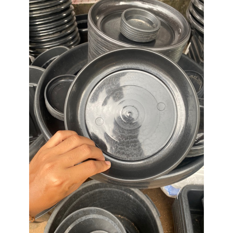 Jual Alas Pot / Tatakan Pot 25 Warna Hitam | Shopee Indonesia