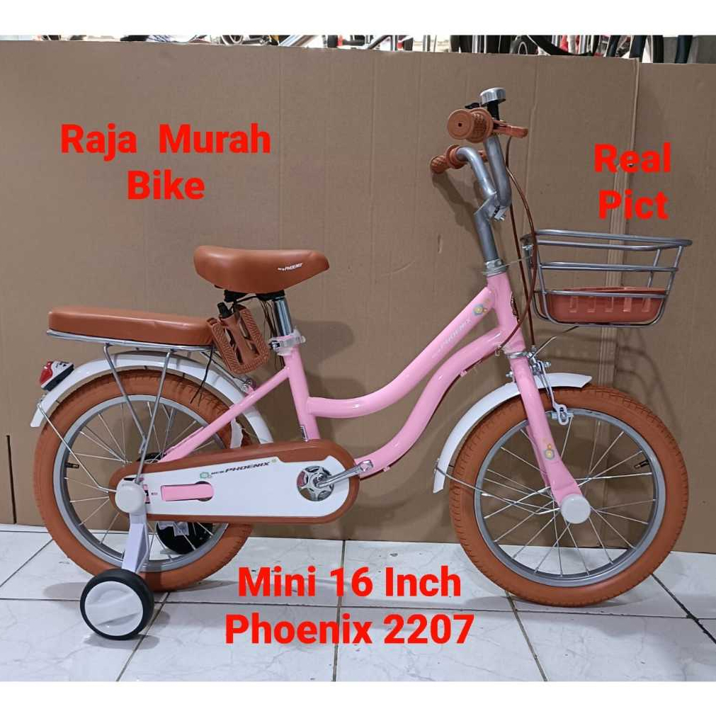 Jual Sepeda Anak Perempuan Mini 16 Inch Phoenix NP 2207 Sepeda Anak ...
