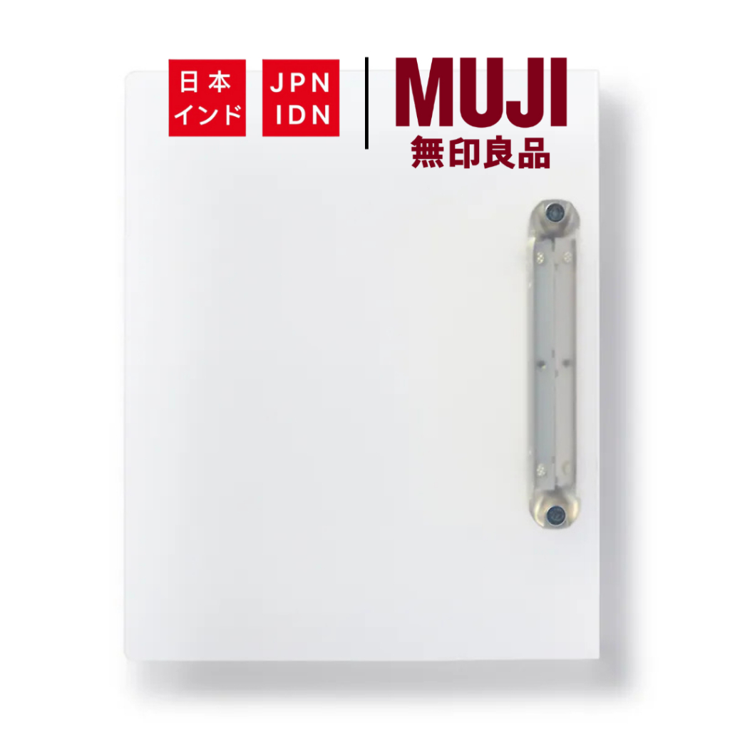 Jual [Pre Order] MUJI - Polypropylene file, 2 holes (ring style ...