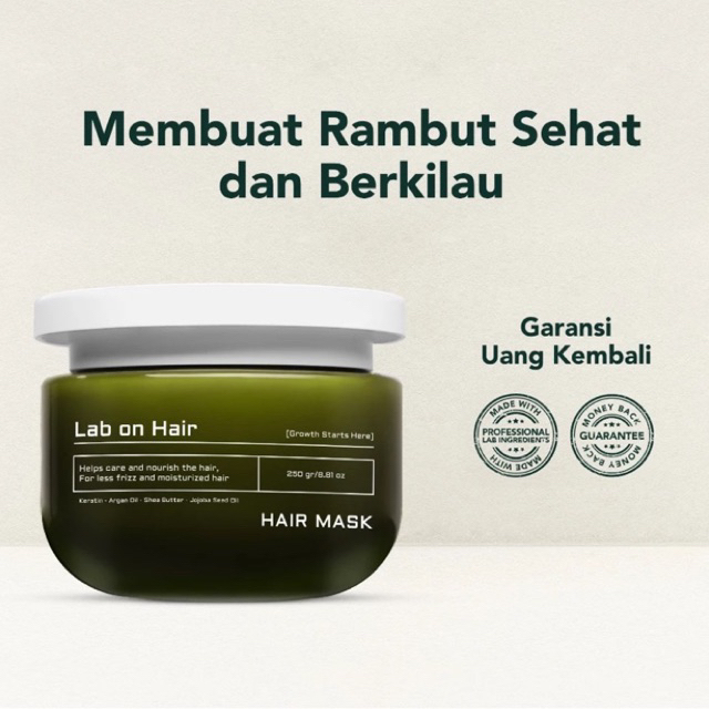Jual Lab On Hair - Hair Mask | Shopee Indonesia