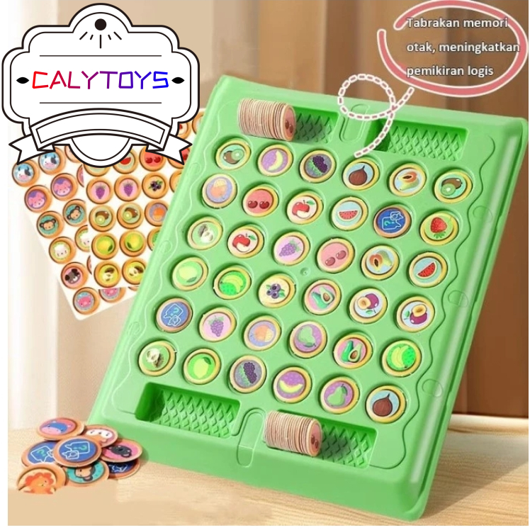 Jual (DUS)Mainan Puzzle Anak Edukasi Papan Game Flip Chess Edukatif ...