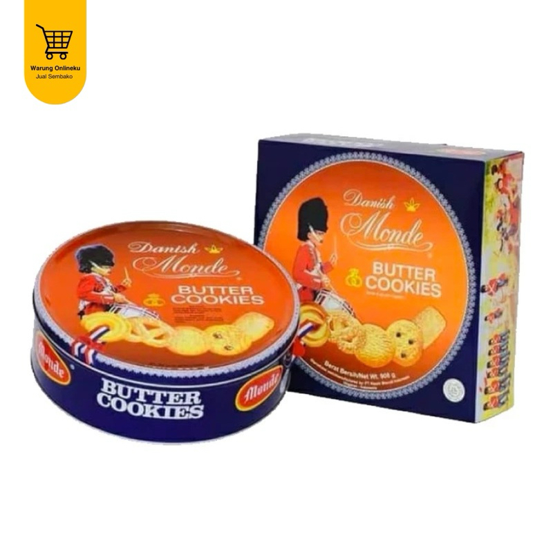 Jual MONDE BUTTER COOKIES BISCUITS 908GR | Shopee Indonesia