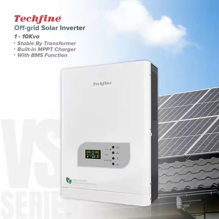 Jual Techfine 3KVA 5KVA Solar Inverter 48V Off Grid Inverter for Solar ...