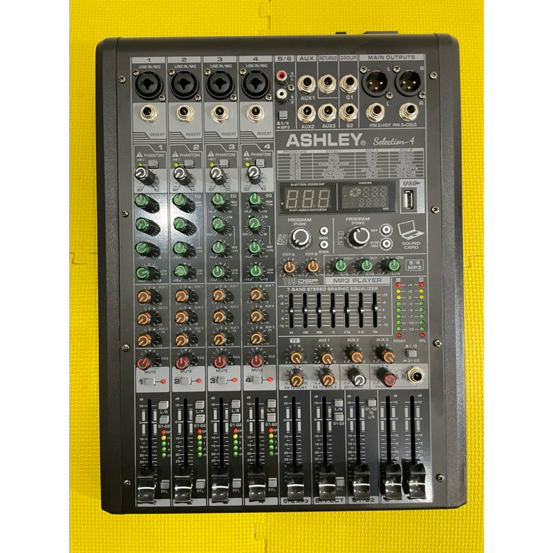 Jual Mixer 4chanel Ashley selection 4 original produk Mixer Ashley 4ch | Shopee Indonesia
