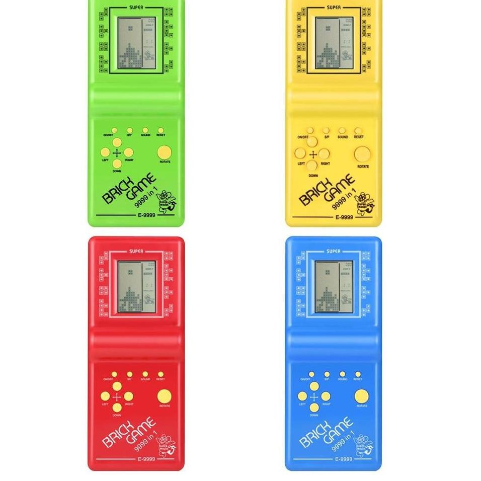 Jual Mainan Gamebot BRICK GAME Tetris 9999 in 1 Mainan Anak Jadul Murah ...