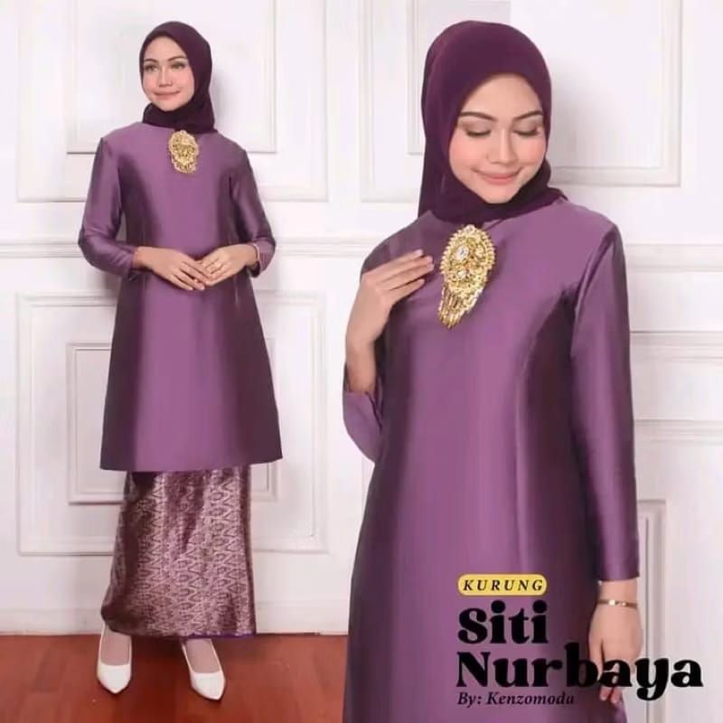 Jual SM Baju Kurung Melayu Kebaya Kurung Siti Nurbaya Baju Kurung Iriana Atasan Kebaya Kurung ...
