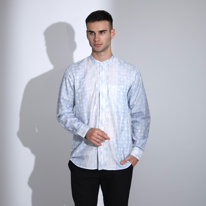 Jual Kalihati - Ramzan collection LBU09 | Kemeja Batik Pria Viscose ...