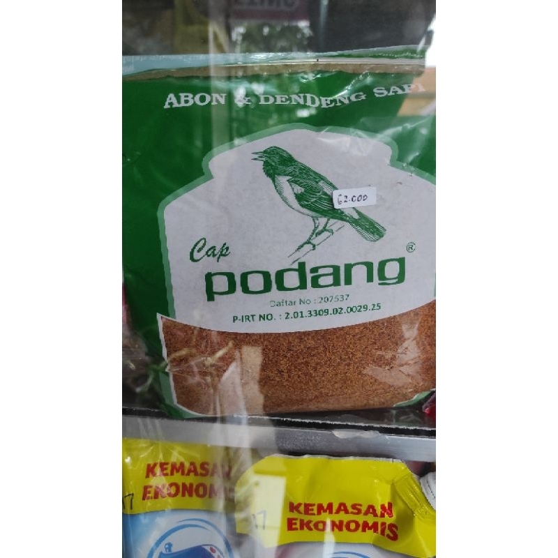 Jual Abon Sapi Cap Podang Kemasan 250gram 1kg | Shopee Indonesia