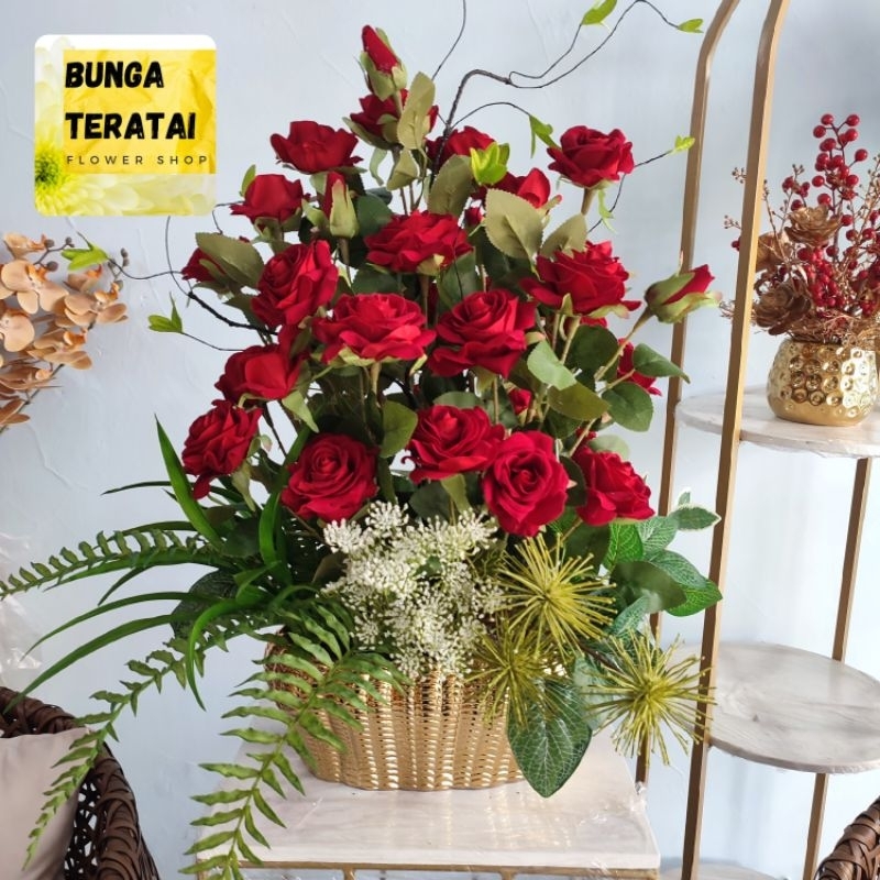 Jual BUNGA EDISI LIVE 450-1JT BUNGA MEJA ARTIFICIAL | Shopee Indonesia