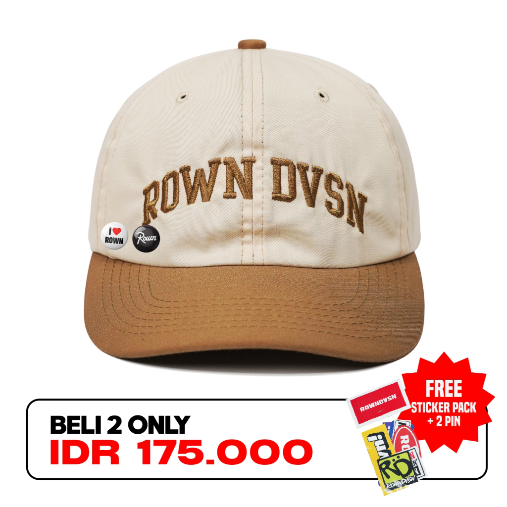 Jual Rown Division Official Polocaps Hat - Rowndvsn Topi Baseball ...