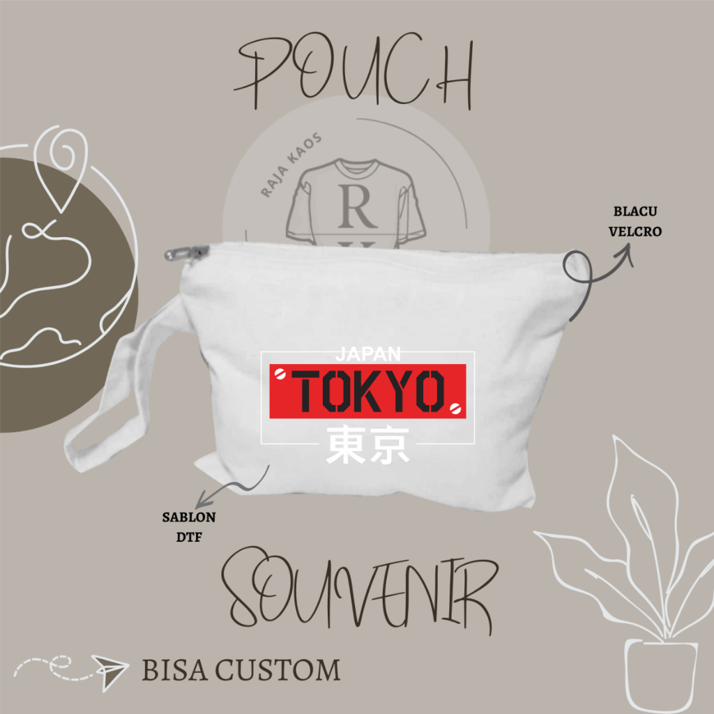 Jual POUCH SOUVENIR JEPANG - DOMPET OLEH OLEH NEGARA JAPAN - BANYAK ...