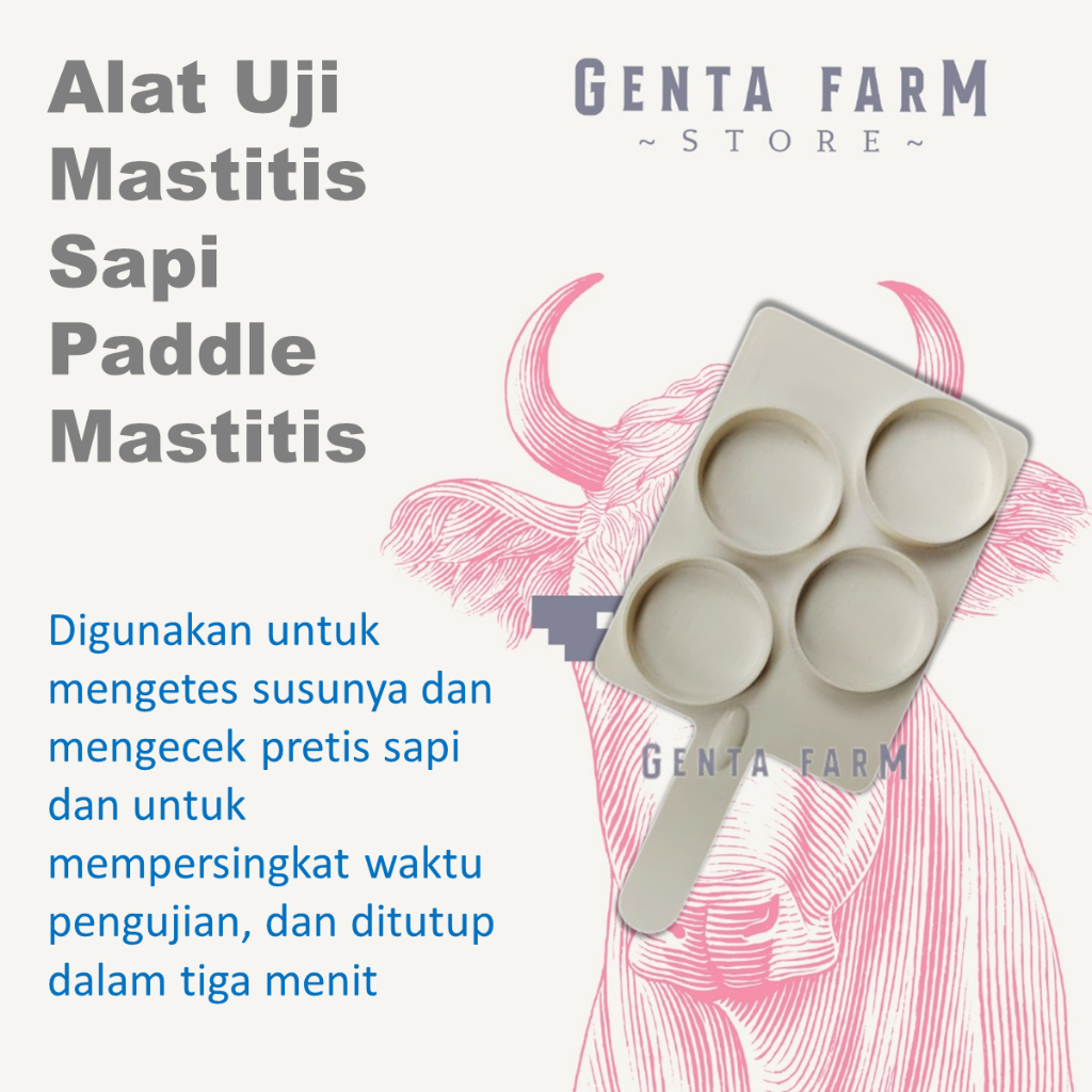 Jual Alat Uji Mastitis Sapi Paddle Mastitis Sapi Perah | Shopee Indonesia