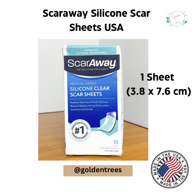 Jual Scaraway Silicone Clear Scar Sheet Dijual PerLembar | Shopee Indonesia