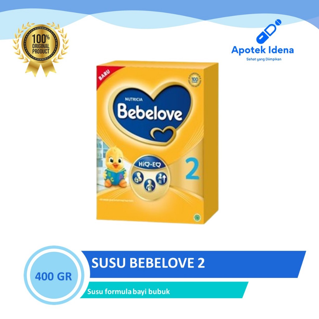 Jual BEBELOVE 2 400 GR Rasa Vanila Susu Bubuk Formula Lanjutan Untuk ...