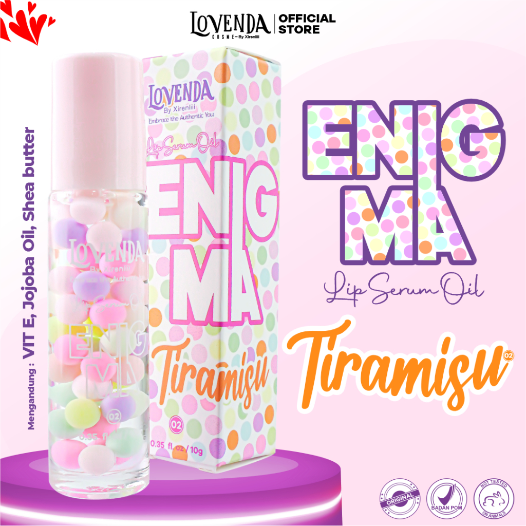 Jual Lovenda Enigma Lip Serum Oil Tiramisu | Shopee Indonesia