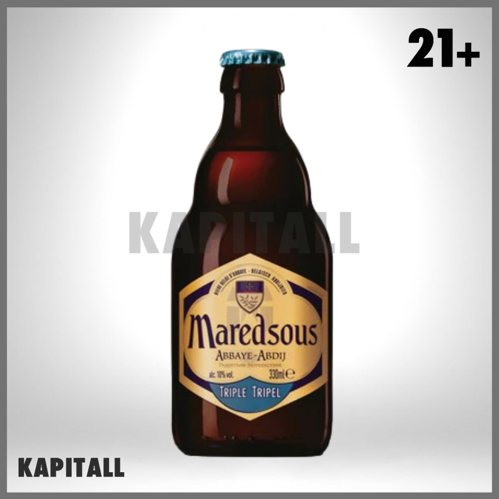 Jual MAREDSOUS TRIPLE BEER PINT 330ml | Shopee Indonesia