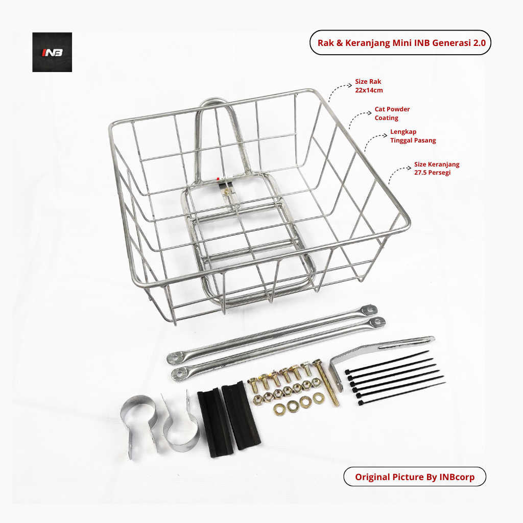 Jual Keranjang Rak sepeda mini fixie federal comutterbike mtb ...