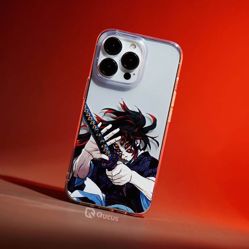 Jual iPhone Case Demon Slayer Kokushibo by Qucus, Ready iPhone 8 X Xr 11 12 13 14 15 16 Pro ...