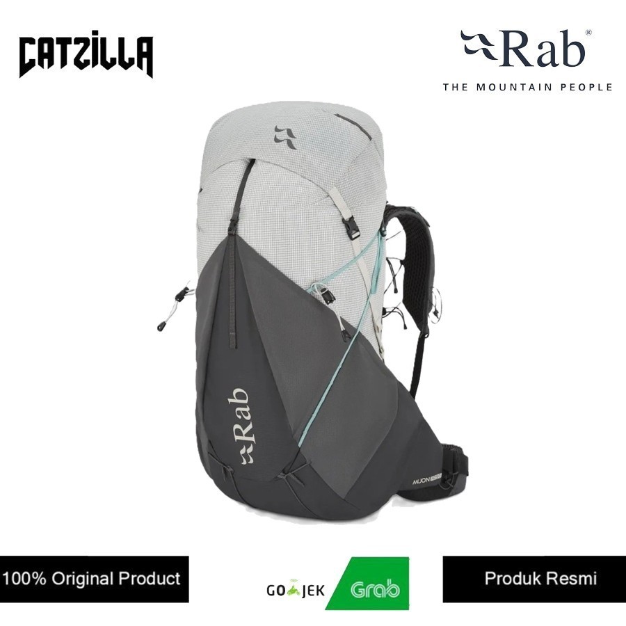 Jual Tas Gunung Carrier Rab Muon ND 50L Hiking Pack - Pewter Graphene ...