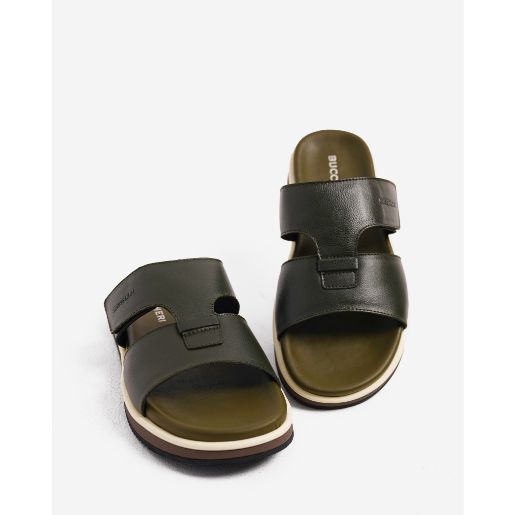 Jual Buccheri Kassi Sandal Men Green | Shopee Indonesia