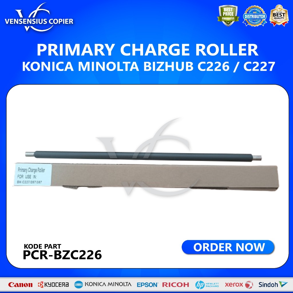 Jual PRIMARY CHARGE ROLLER KONICA MINOLTA BIZHUB C226/C226I/C227 ...