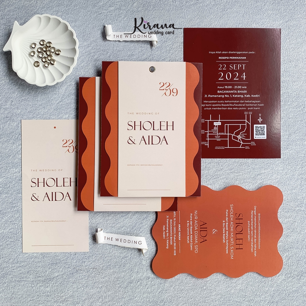 Jual Undangan Custom | Undangan Softcover | Undangan Pernikahan ...