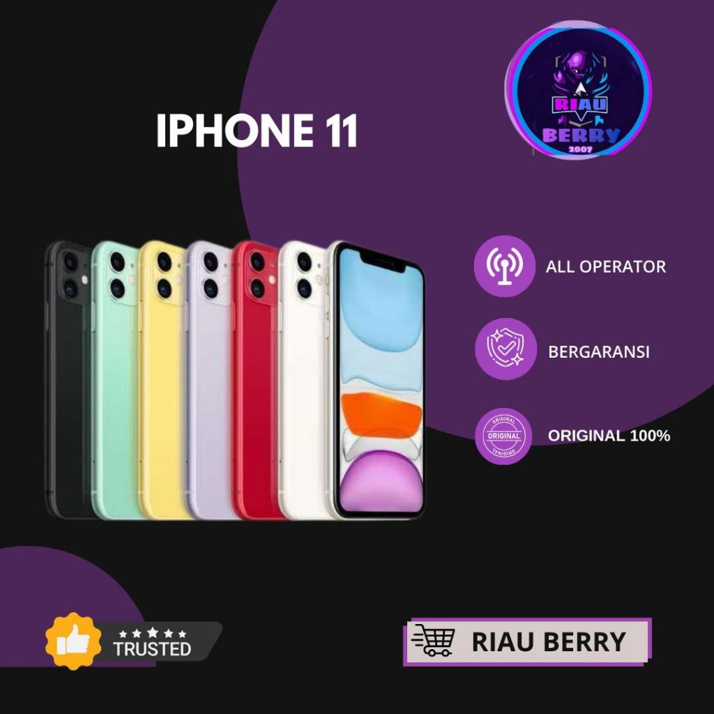 Jual IPHONE 11 64GB 128GB 256GB SECOND ORIGINAL | Shopee Indonesia