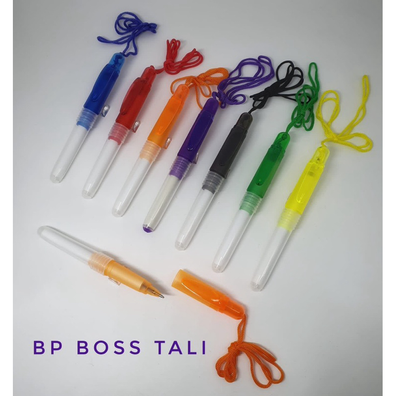 Jual Pulpen Boss Tali / Pulpen Plastik Promosi / Ballpoint Souvenir ...