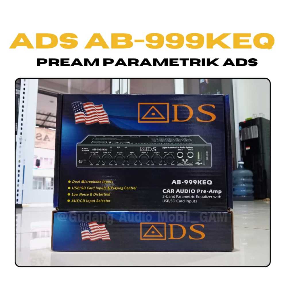 Jual Pream Parametric Ads Bluetooth AB 999 KEQ | Shopee Indonesia