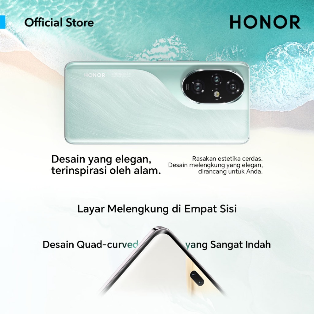 Jual [EXCLUSIVE LAUNCH] HONOR 200 Pro (12/512GB) 50 MP (Kamera Utama ...