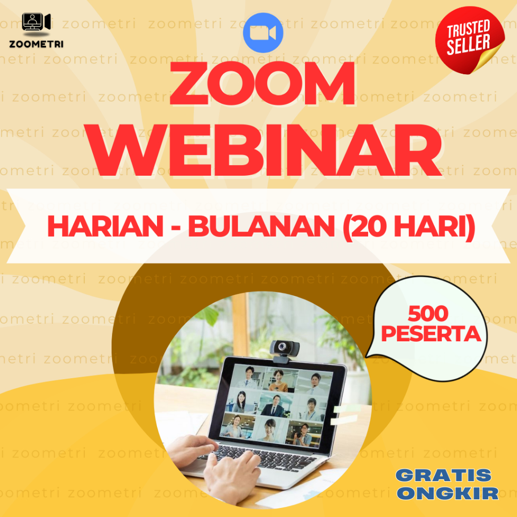 Jual Meeting Webinar 500 Peserta | Shopee Indonesia
