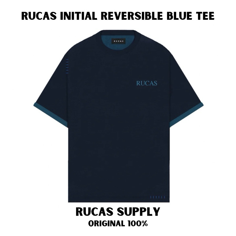 Jual [ORIGINAL 100%] RUCAS INITIAL VERSION II REVERSIBLE BLUE | Shopee ...