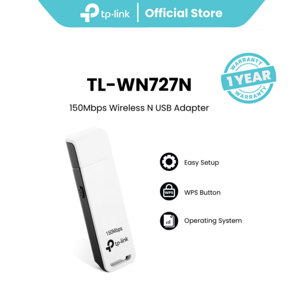 Jual TP-LINK TL-WN727N 150Mbps wireless n usb adapter | Shopee Indonesia