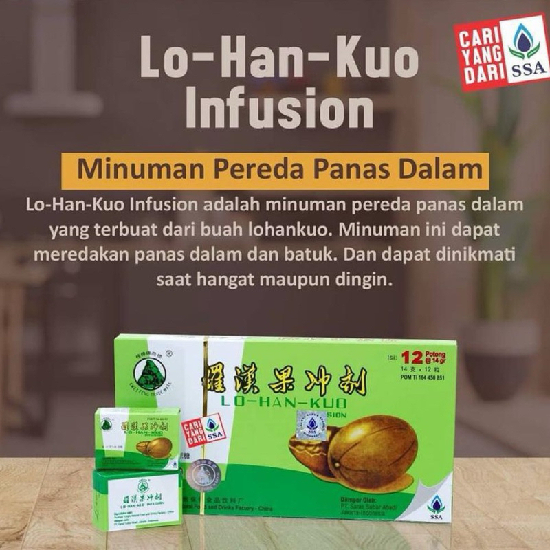 Jual Lohankuo Infusion - Panas dalam Lo Han Kuo | Shopee Indonesia