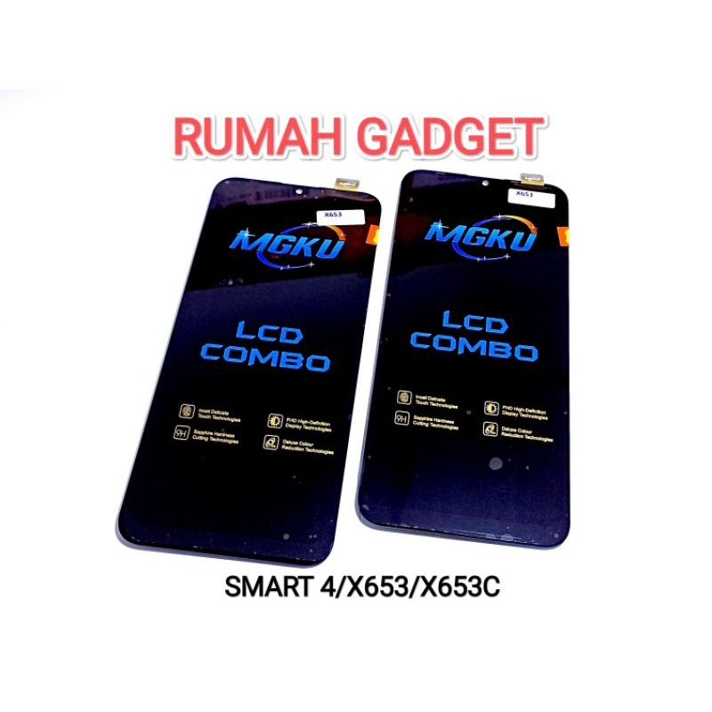 Jual LCD INFINIX SMART 4/X653/X653C FULLSET TOUCHSCREEN | Shopee Indonesia