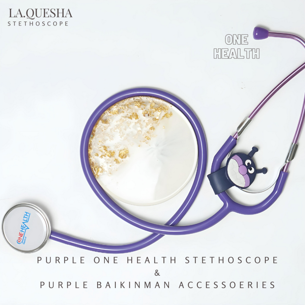 Jual Purple One Health Stethoscope & Baikinman Stethoscope Accessories ...