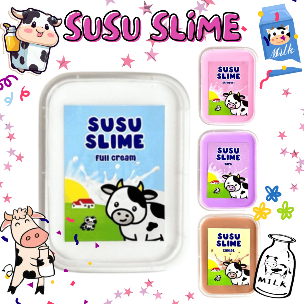 Jual SUSU SLIME || SLIME TOFU || BY HJ KIDS | Shopee Indonesia