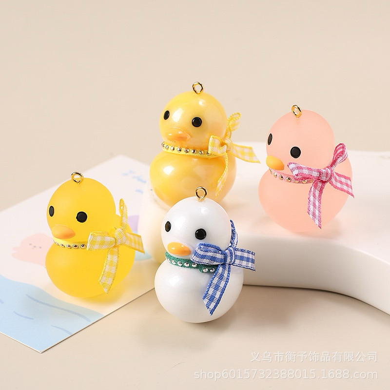 Jual H257 Boneka Karakter DIY Bebek Besar / DIY Gantungan Kunci Resin ...